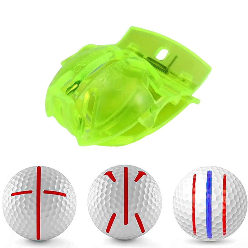 Golf Ball Alignment Marker Clip - Yellow — Andrew Morris Golf